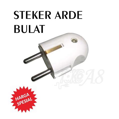 Jual Murah Steker Arde Bulat Steker Putih Bulat Shopee Indonesia