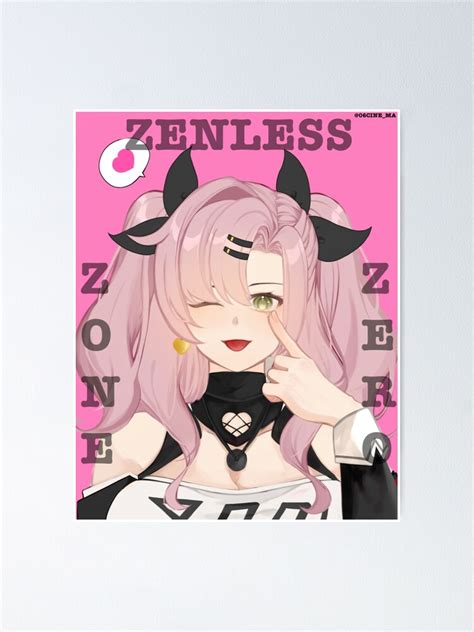 Zenless Zone Zero Nicole Demara Poster For Sale By Moricci Redbubble