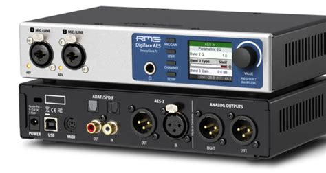 Digiface AES Interface USB 2 0 De RME 14 Entradas Y 16 Salidas