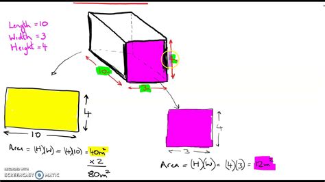 Area Of A Block Formula