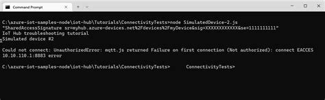 자습서 Azure Iot Hub에 대한 디바이스 연결 확인 Microsoft Learn