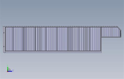 32英尺卡车上的后开式集装箱solidworks 2011模型图纸免费下载 懒石网