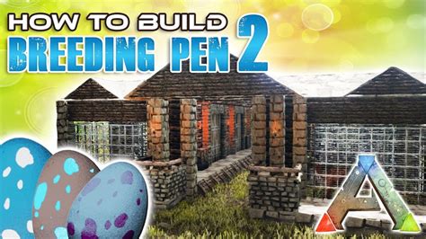Breeding Pen How To Build | Ark Survival - YouTube | Ark survival evolved, Ark, Ark survival ...