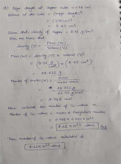 Solved How Many Atoms Are In Each Elemental Sample Course Hero