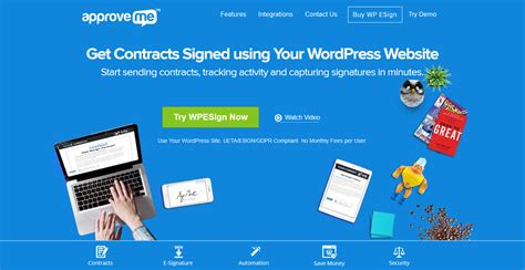Approveme Wp E Signature Creativesea