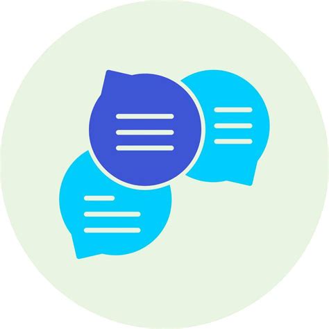 Chat Bubbles Vector Icon 37118049 Vector Art At Vecteezy
