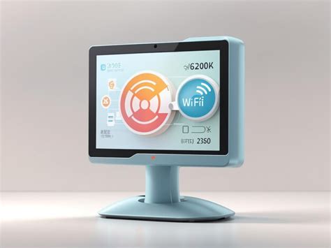 Premium AI Image MultiTouch Floor Standing LCD Ad Display For WiFi Network