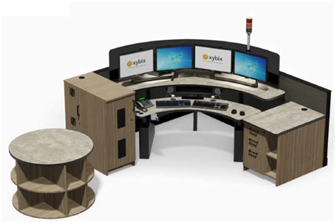 911 Dispatch Workstations Consoles Ergonomic Desks Xybix