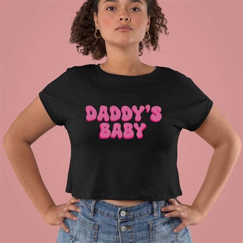 Daddy Crop Top Etsy