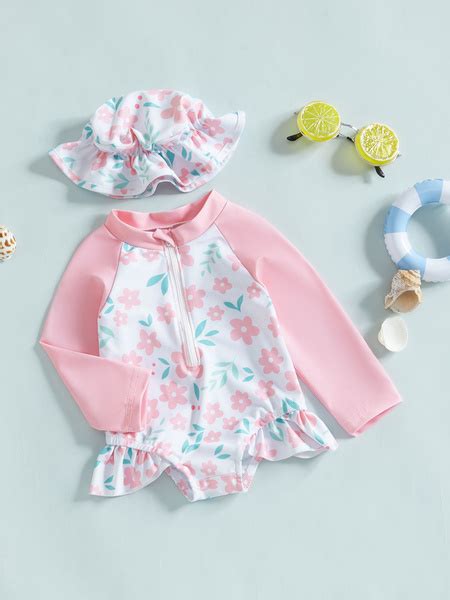 Купальник слитный Девочки Nzbz розовый размер 92 Китай Наплечники Полиэфир купить C доставкой