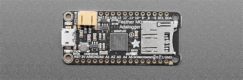 Feather Of The Day Adafruit Feather M0 Adalogger Feather MicrochipMakes Adafruit Industries