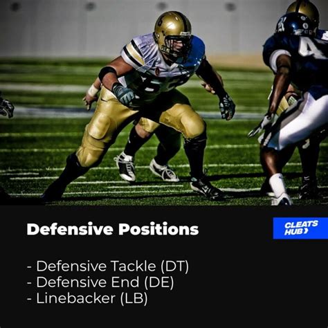 Offensive Vs Defensive Positions In American Football A Breakdown