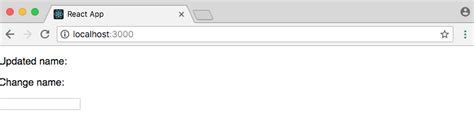 React Real Time Inputs William Vincent