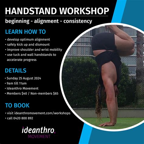 Workshop Overview Ideanthro Movement Brisbane S Movement Gym