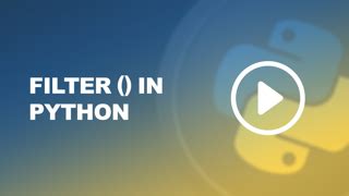 Filter In Python Geeksforgeeks