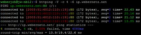 Pingの発展版 httping dnsping smtpping POSTD