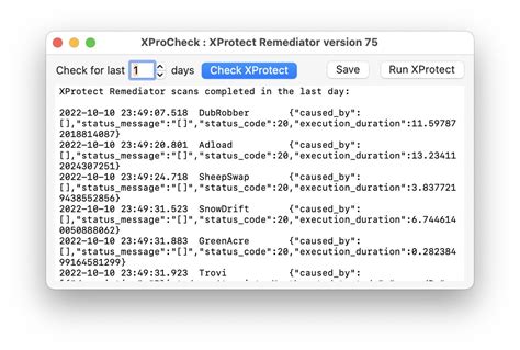 Checking Macos Malware Scans Endpoint Security Or The Log The