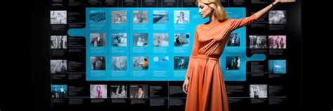 Aipowered Retail Experience Fashion Visualized Poster Where Artificial Intelligence Personalizes
