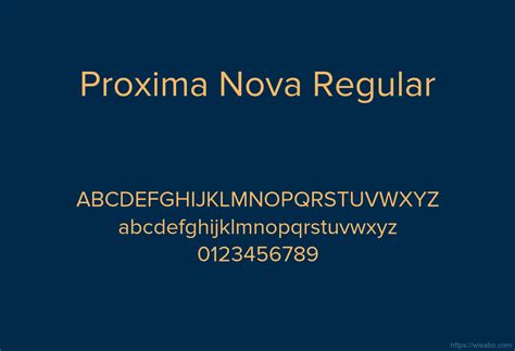 proxima nova regular font free download [ttf otf] wisabo fonts