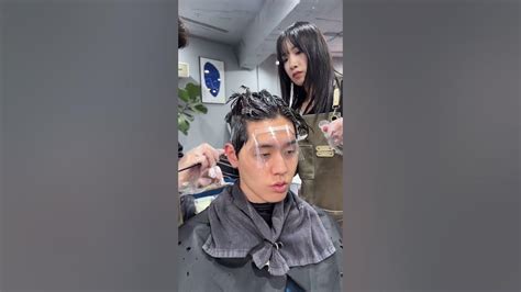 긴얼굴형 파마해주세요 남자머리스타일 남자머리추천 남자시스루펌 시스루펌 Youtube