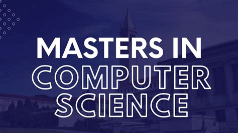 All About Masters In Computer Science