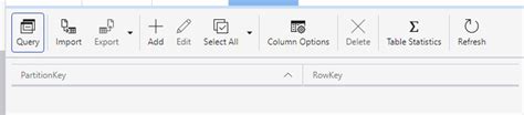 the new added entity doesn t display if partitionkey and rowkey are