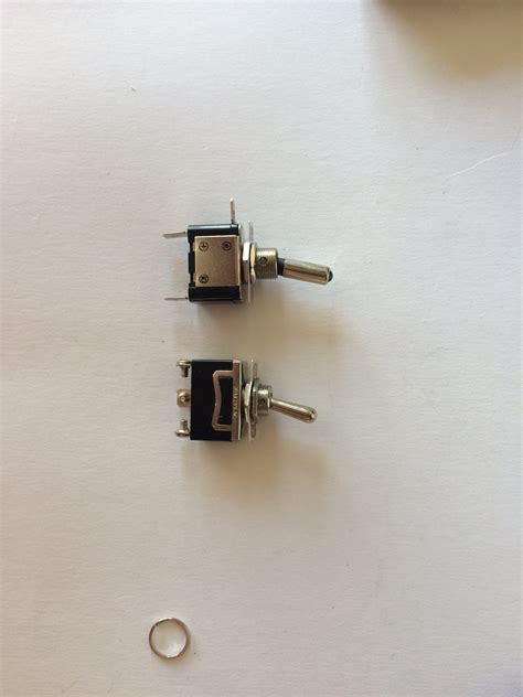 LED Toggle Switch With V Lighted Tip MGI SpeedWare