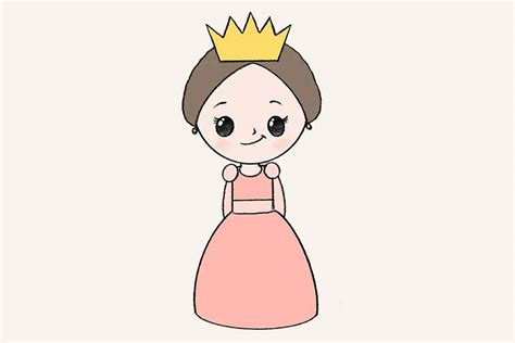 نقاشی ملکه دخترانه با آموزش مرحله به مرحله