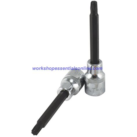 T70 Torx Socket 1 2″ Drive 100mm Overall Length Trident Workshop Essentials Online