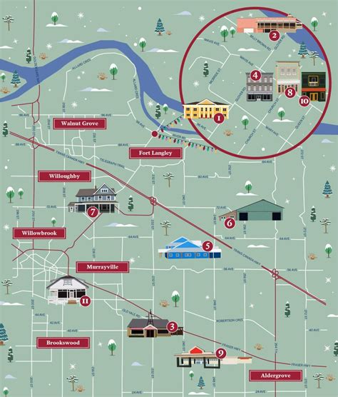 Festive Map Shows Where All The Holiday Movies Are Filmed In Langley