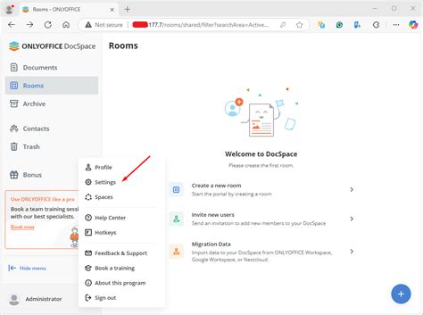 How To Install Onlyoffice Docspace On Ubuntu Greencloud Documentation