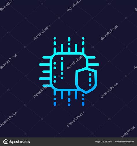 Cryptography And Encryption Vector Icon Linear Stock Vector By Nexusby 326821386