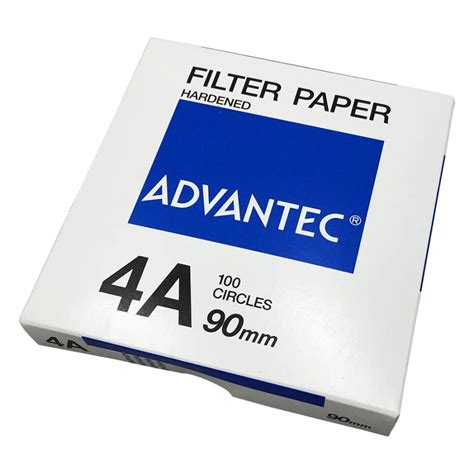 Advantec Filter Paper No 4a Diameter 90mm Pt Pratama Graha Semesta
