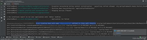 【无标题】如何解决 报error Creating Bean With Name ‘jdbcconverter‘ Defined In Class Path Resourceerror