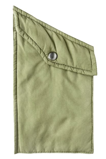 Premium Photo Patch Pocket Isolated