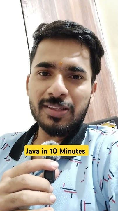Java In 10 Minutes 🔥👇 Java Aadiandjava Freshers Itjobs Programming