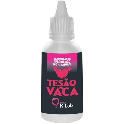 Excitante Tesão Da Vaca K Lab 15ml Lu Eróticos Sex Shop