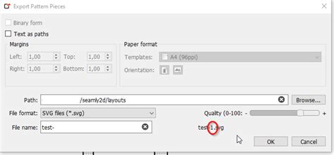 Export To Svg Filename Bug Reports Issues Seamly Patterns Forum