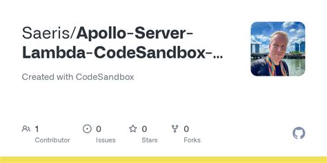 Github Saerisapollo Server Lambda Codesandbox Template Created With