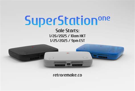 New Superstation One Retro Console Runs Playstation 1 Games Via Fpga
