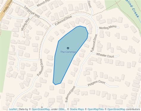 The Common In Sunbury Map And Routes