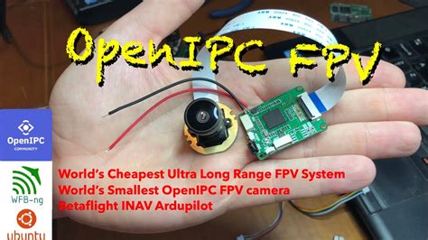 Worlds Smallest Openipc Fpv Hardware That Can Fit In A 3 Micro