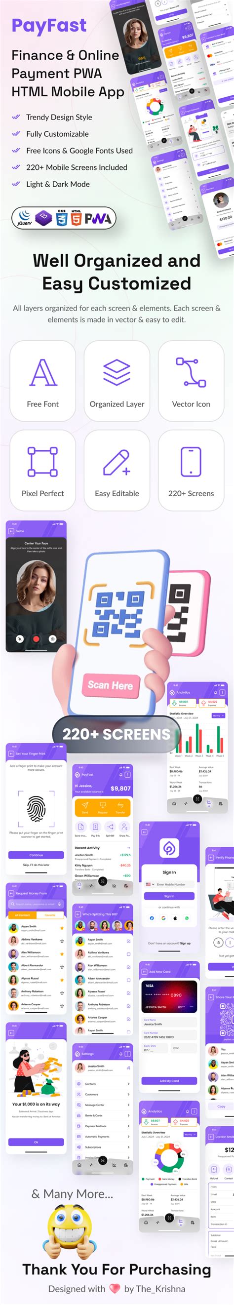 Finance And Online Payment Mobile App Pwa Html Template Payfast E Wallet Thememag