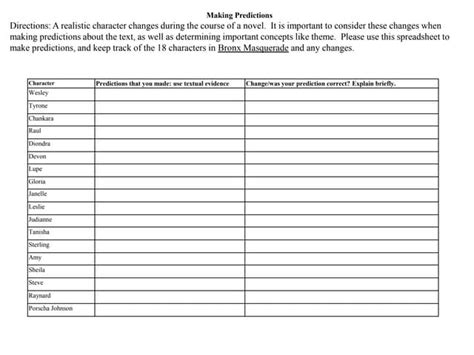 Prediction Guide Ppt