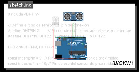 LECTOR TEMP Y HUM Wokwi ESP STM Arduino Simulator