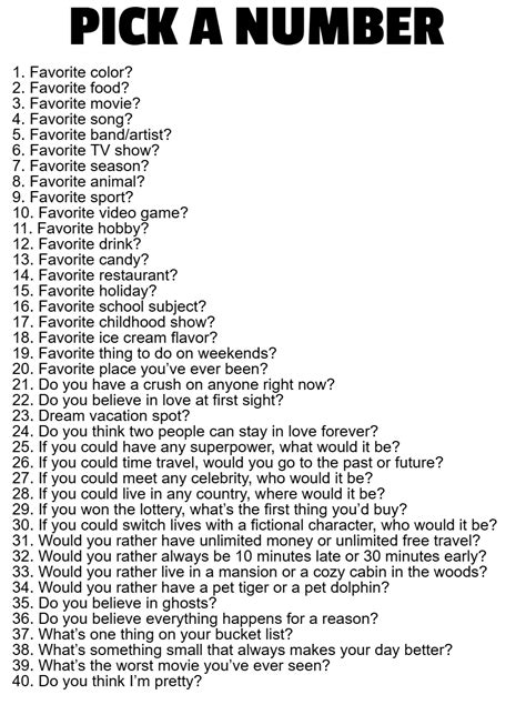 Numbers Question Game Question Game Fun Question Games Fun Couple Games