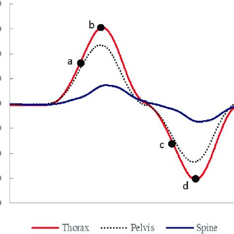A Representative Curve Of Kinematic Data During Trunk Rotation Curves