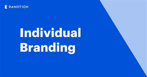 Guide To Individual Branding Strategies With Examples Ramotion