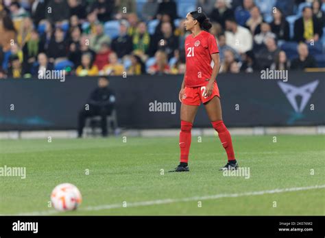 Sydney Australia September Jade Rose Of Canada Looks On During The International Friendly