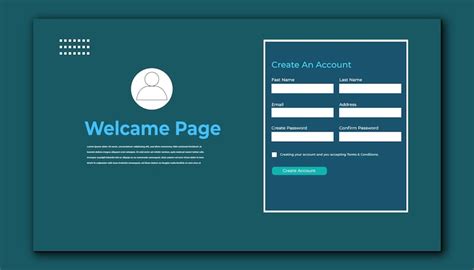 Premium Vector Vector Website Signup Form Or Web Registration Form Design Site Design